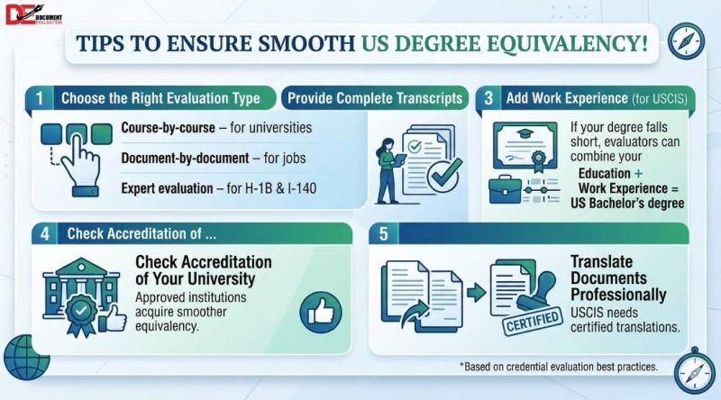 Free US Degree Equivalency Checker Tool; Country-Wise Guide